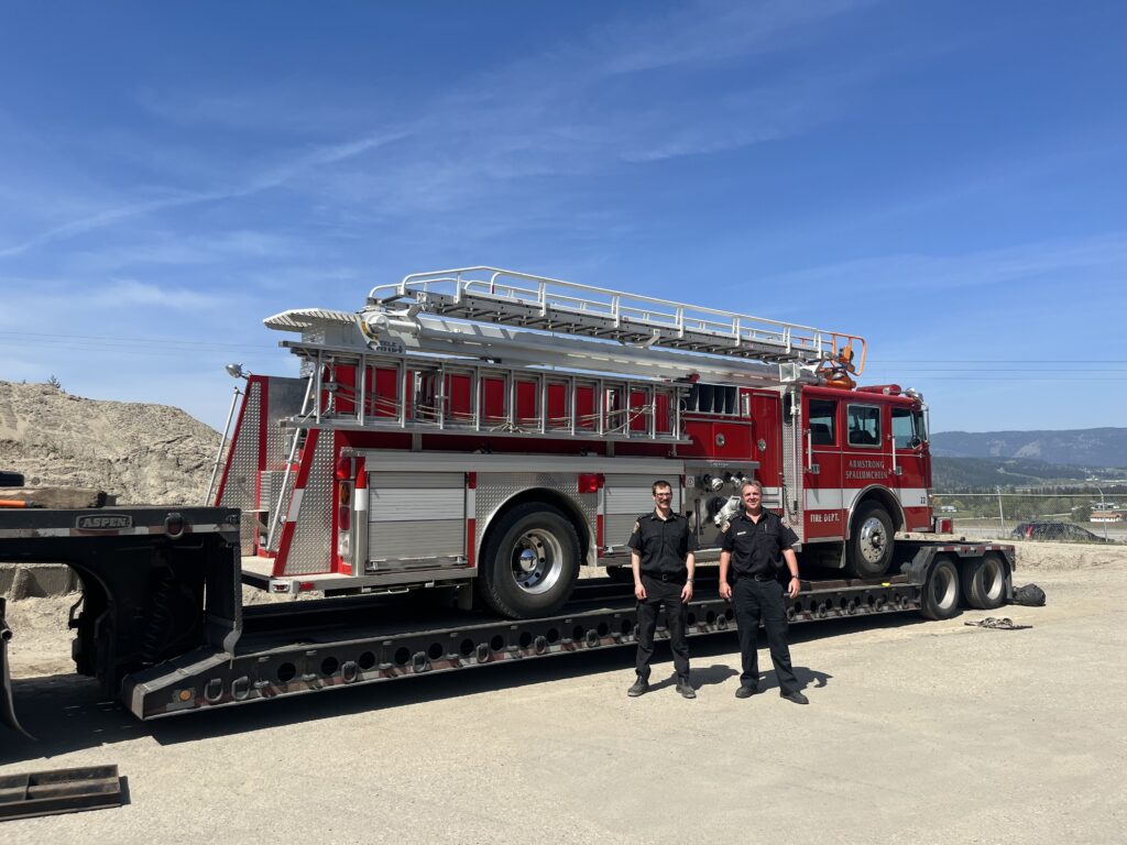 ASFD Truck en route to Guatemala - City of Armstrong