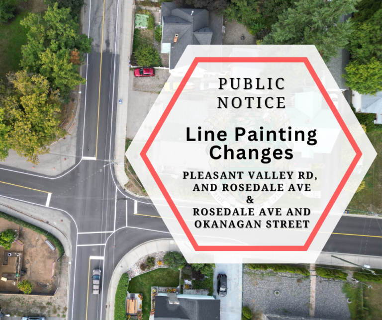 Intersection Line Painting Changes - City of Armstrong